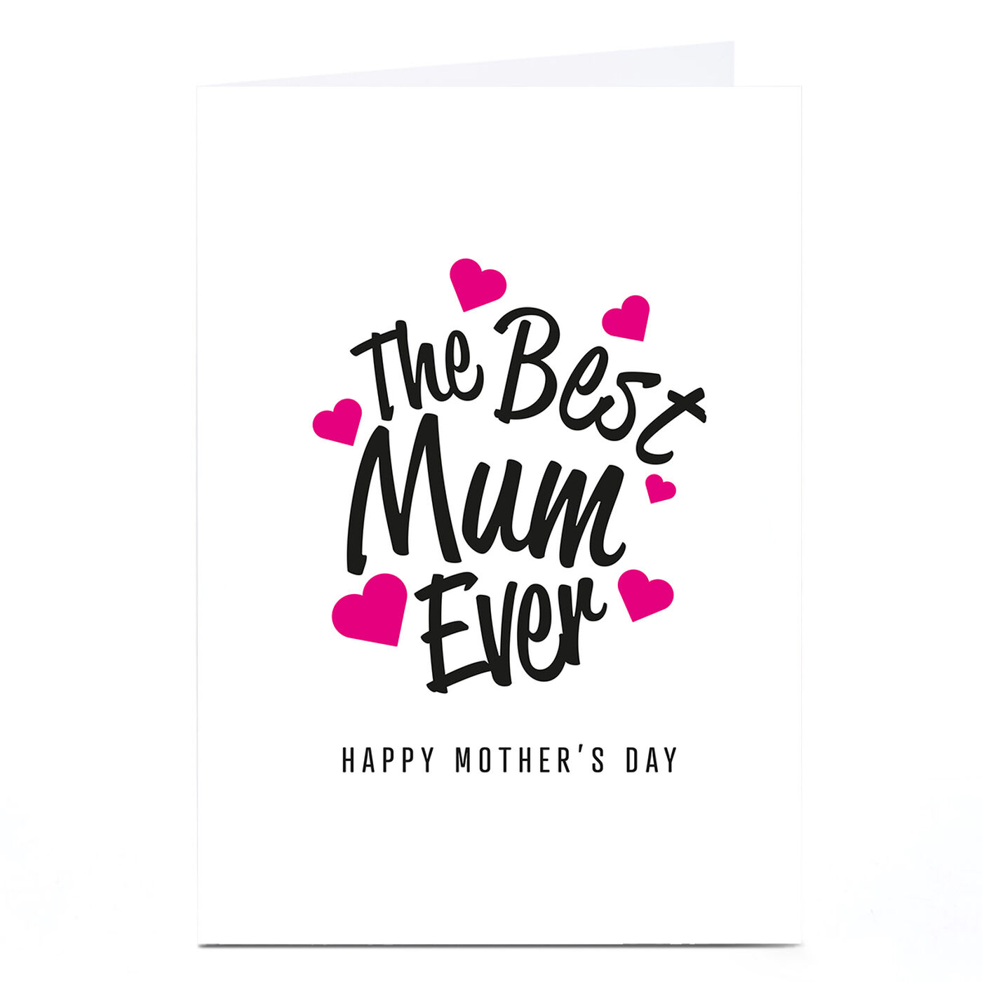 Buy Personalised Punk Mother's Day Card - The Best Mum Ever for GBP 2. ...