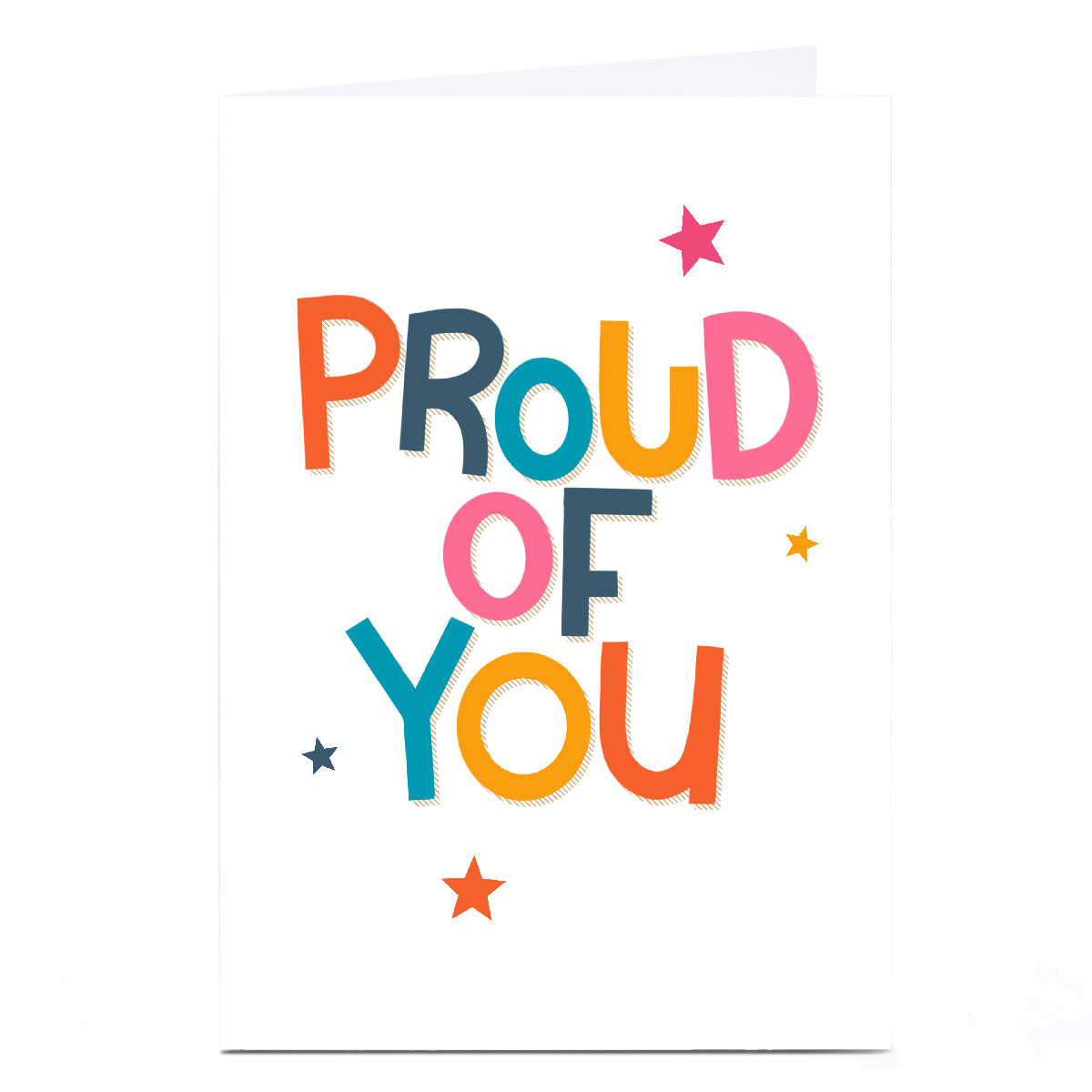 Buy Personalised Card - Proud of You for GBP 1.99 | cardfactory ...